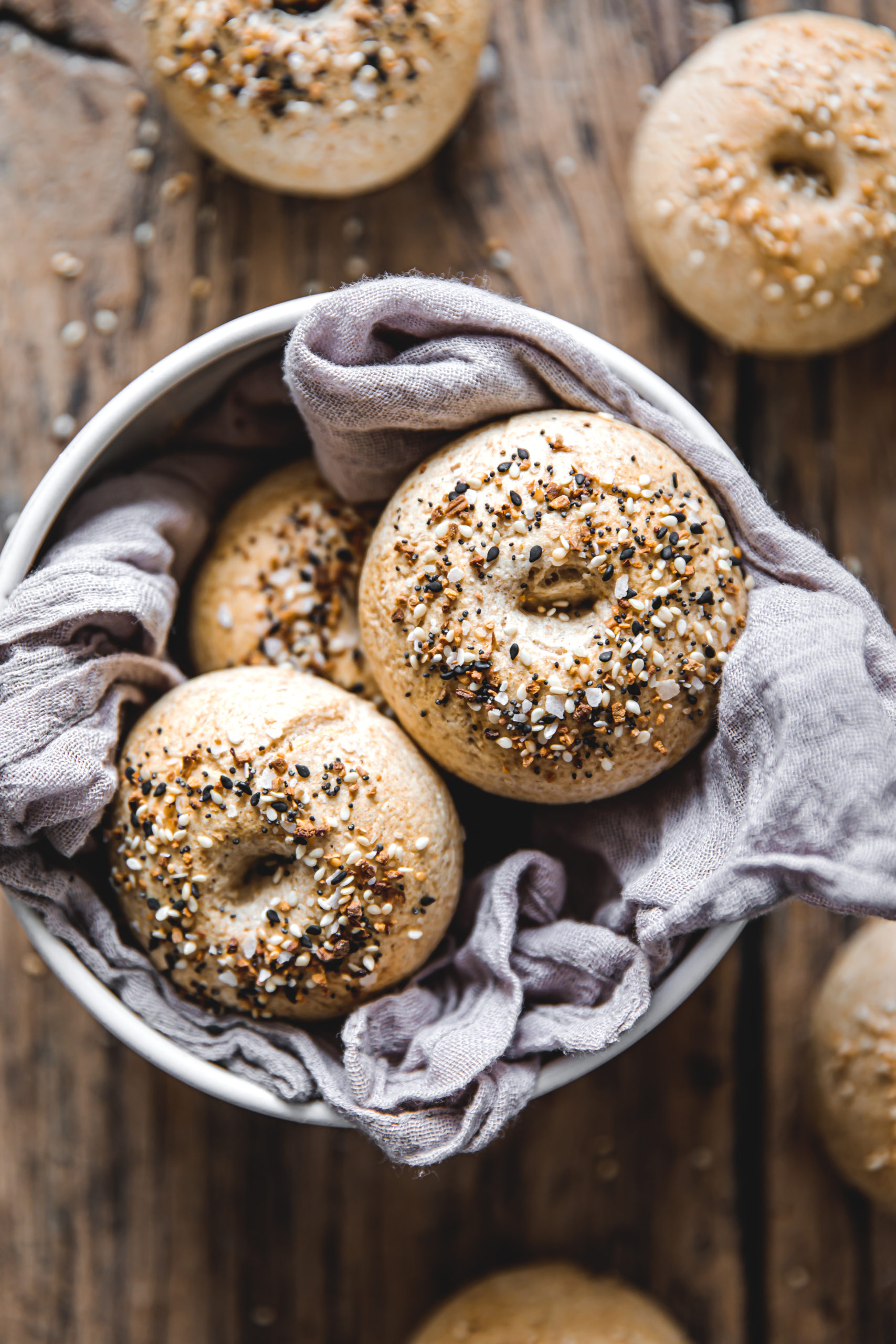 Vegan & gluten-free Bagels - Delight Fuel