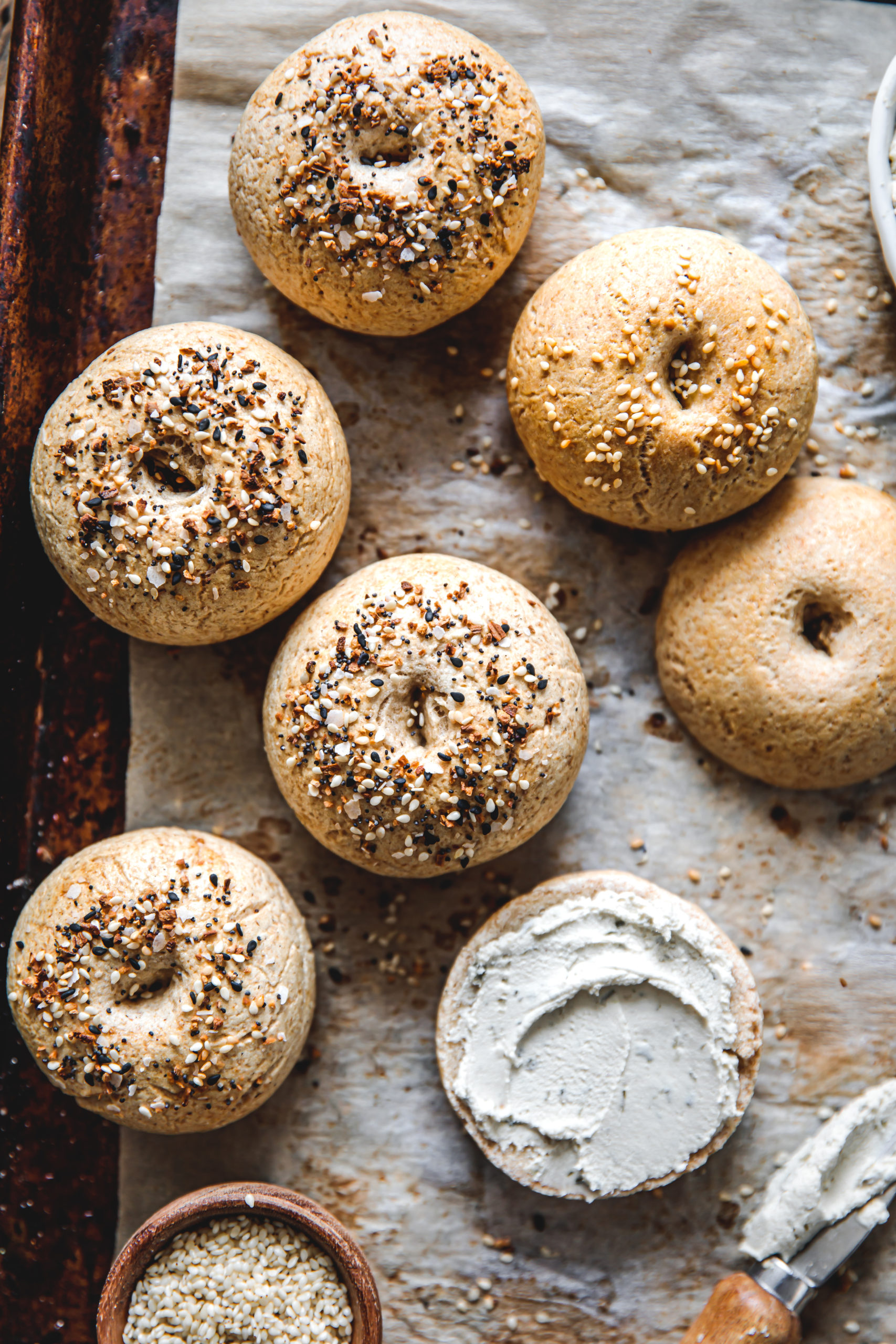 Vegan & gluten-free Bagels - Delight Fuel