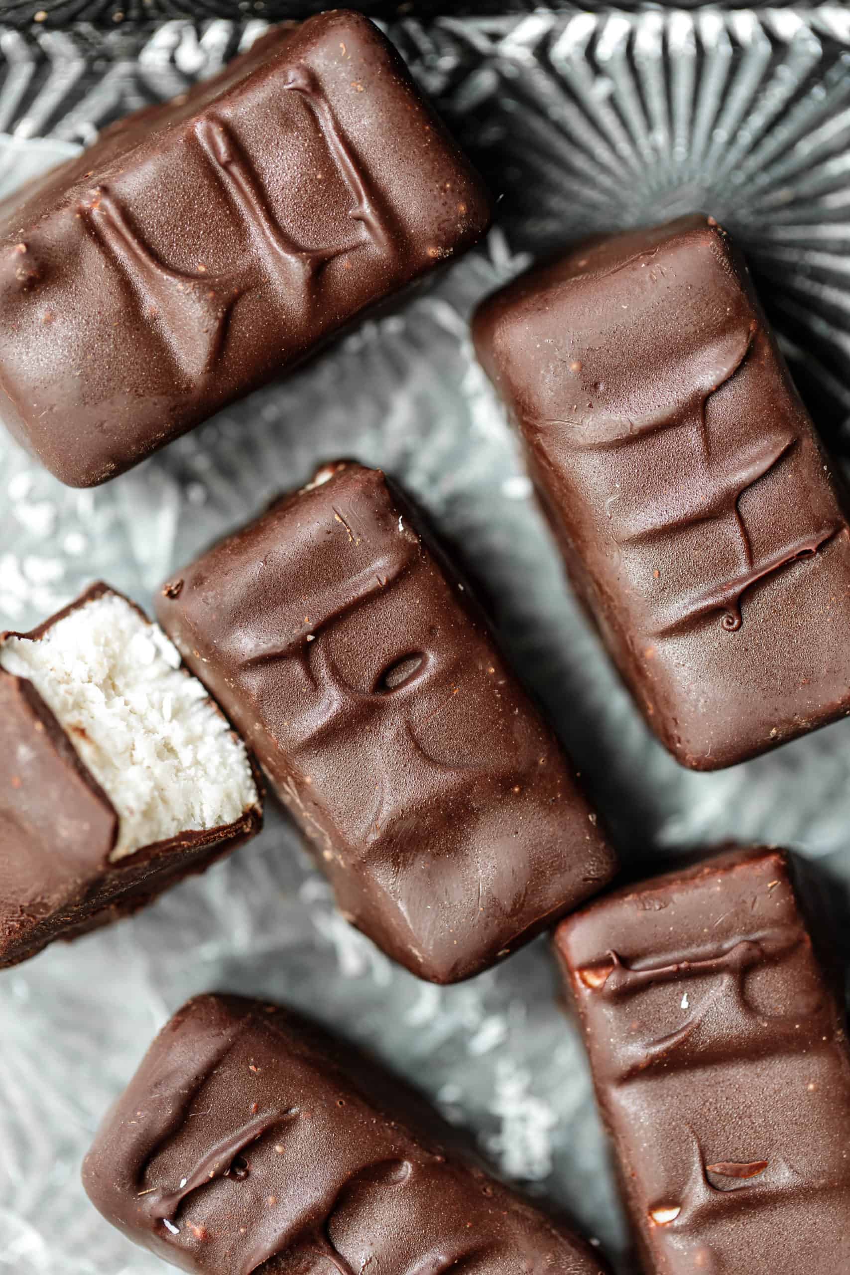 Homemade Bounty Bars - Delight Fuel