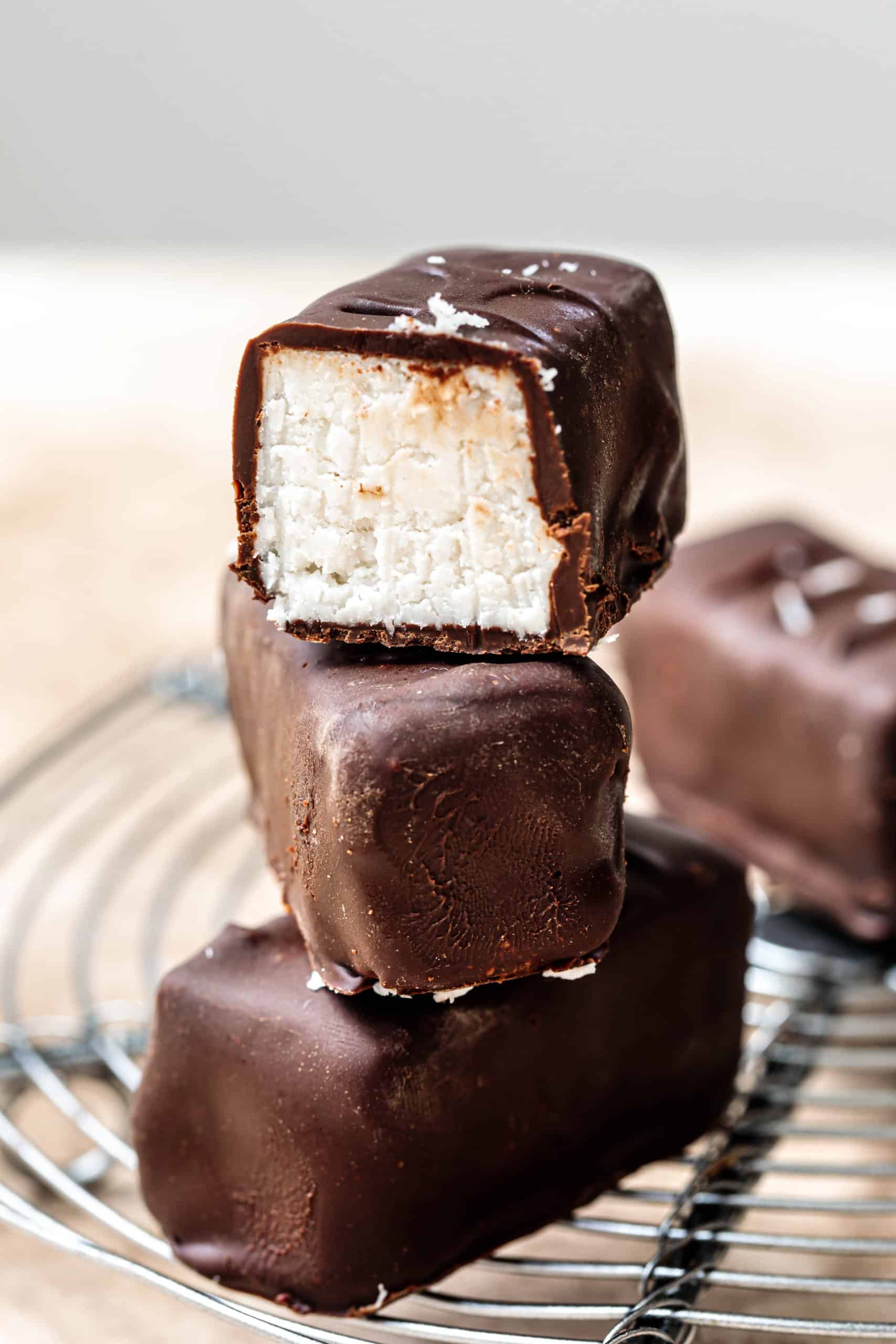 Homemade Bounty Bars - Delight Fuel