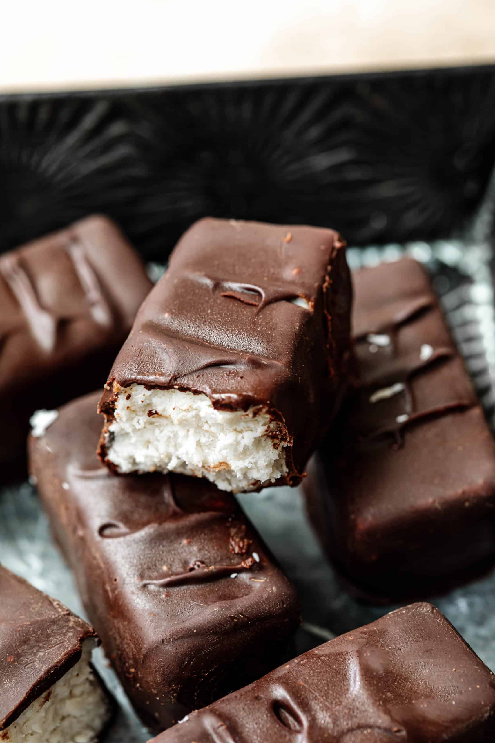 Homemade Bounty Bars - Delight Fuel